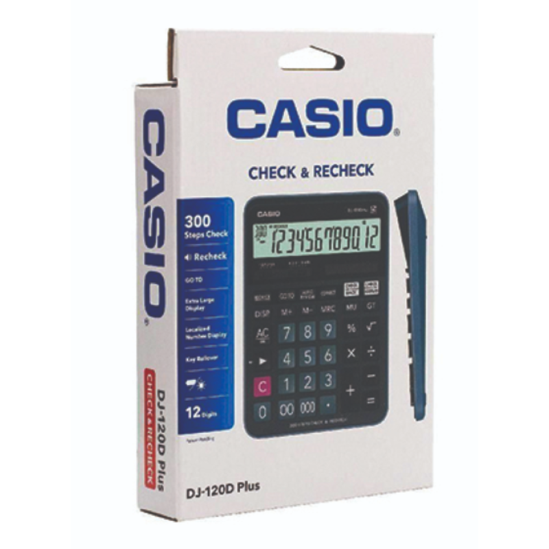 CASIO CALCULATOR DJ-120D PLUS